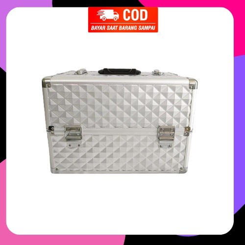 Jual Kotak Kosmetik Make Up Box Beauty Case Makeup Box Kapasitas Besar ...