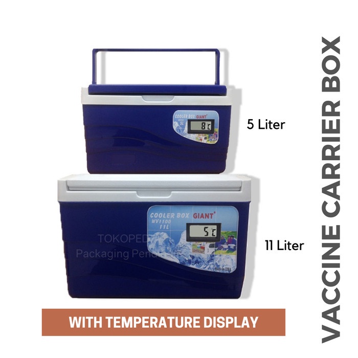 Jual COOLER BOX GIANT VACCINE CARRIER BOX 5 LITER COOL BOX 11 LITER ...
