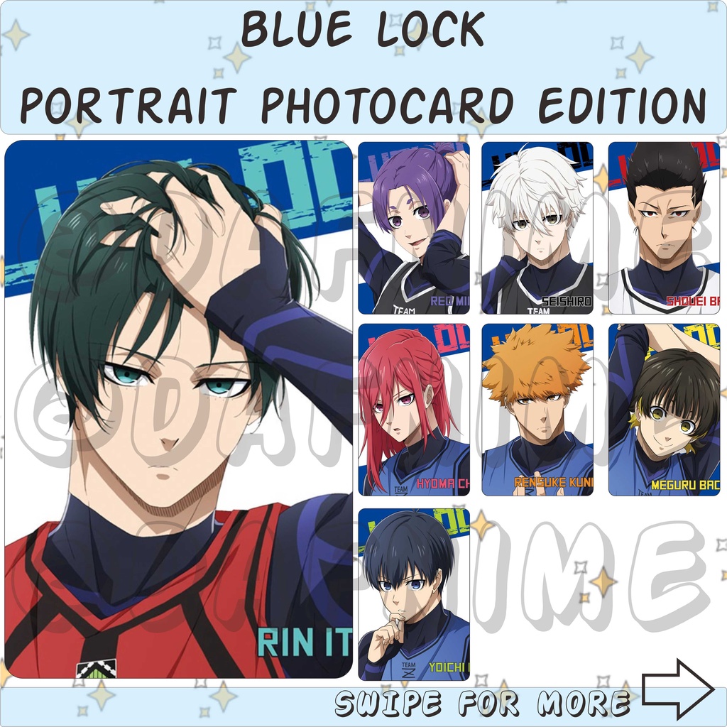 Jual BLUE LOCK PORTRAIT EDITION PHOTOCARD ANIME | Shopee Indonesia