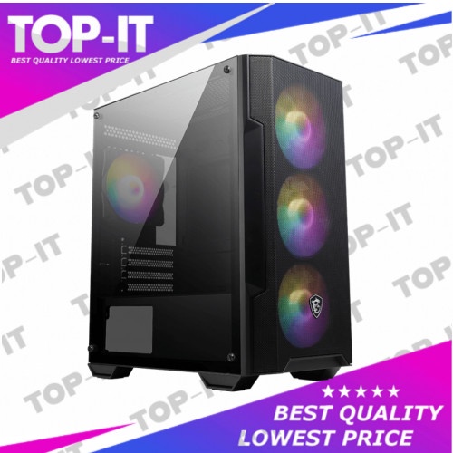 Jual CASING MSI MAG FORGE M100A | Mid Tower mATX PC Case Side Panel ...