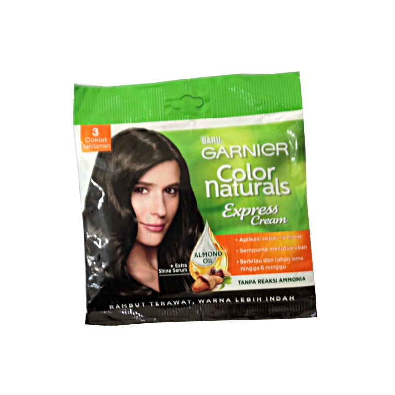 Jual Garnier Hair Color Sachet 3 Coklat Keh | Shopee Indonesia