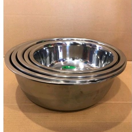 Jual Baskom stainless 30/32/36/38/40 komodo | Shopee Indonesia