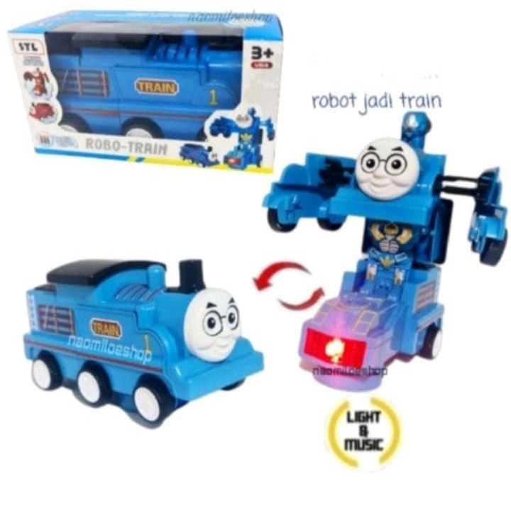Jual Robot Mainan Bisa Berubah Menjadi Kereta Api Sangat Canggih Sekali ...