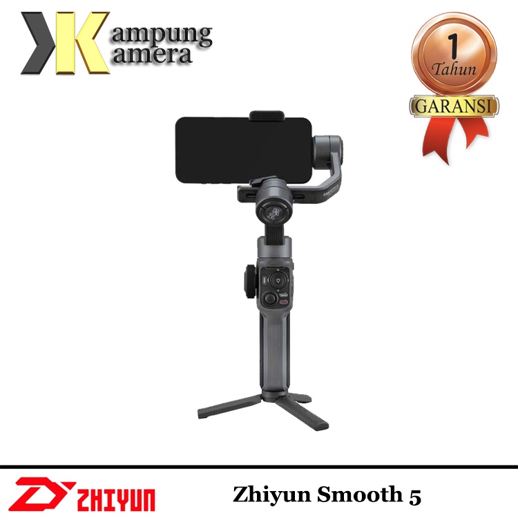 Jual Zhiyun-Tech Smooth-5 smooth 5 Smartphone Gimbal Garansi Resmi 1 Tahun ORIGINAL | Shopee ...