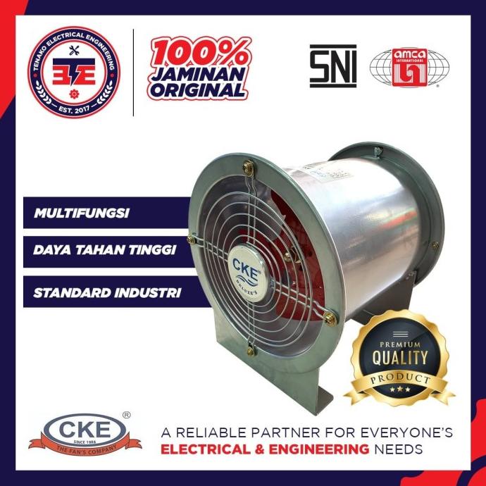 Jual Axial Fan Direct Cke Afd-Std-Fac 8 Inch 1 Phase 220V Ac 2800Rpm ...