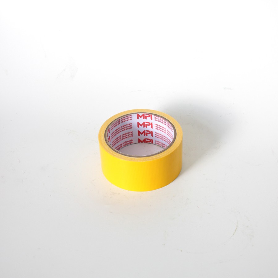 Jual Lakban Kain Kuning MPI 2 INCH x 8 Meter MPI - Cloth Tape Yellow ...