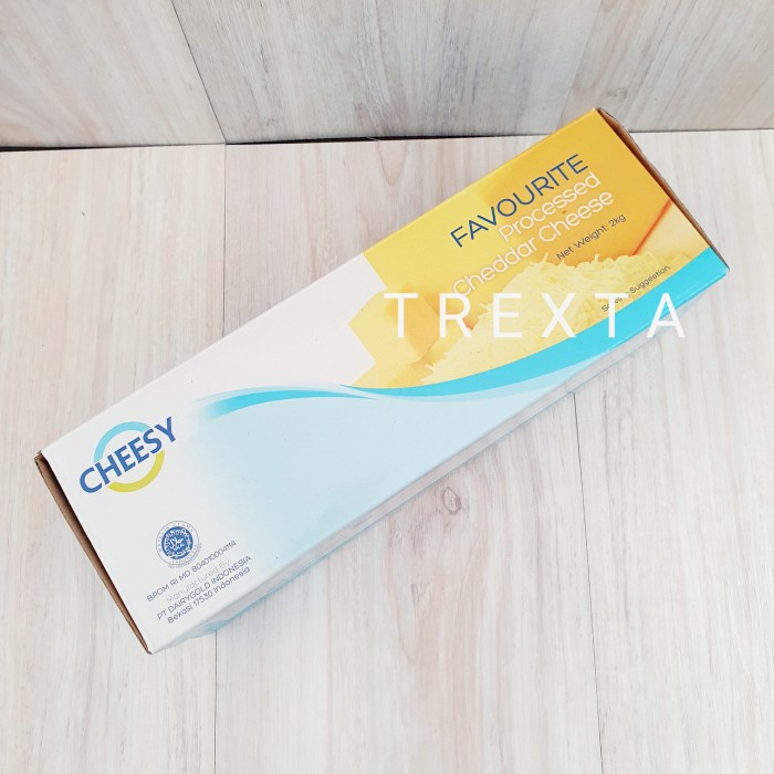 Jual Cheesy Favourite / Keju Processed Cheddar Cheese Favourite 1,9 KG ...