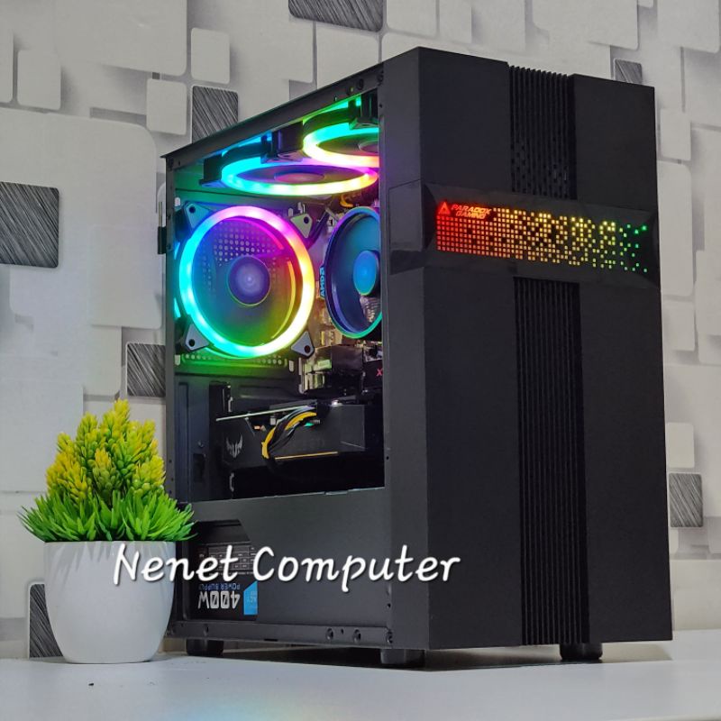 Jual PC Full Set - PC Gaming AMD Ryzen 5 5600G | 16GB RAM | SSD | LED ...
