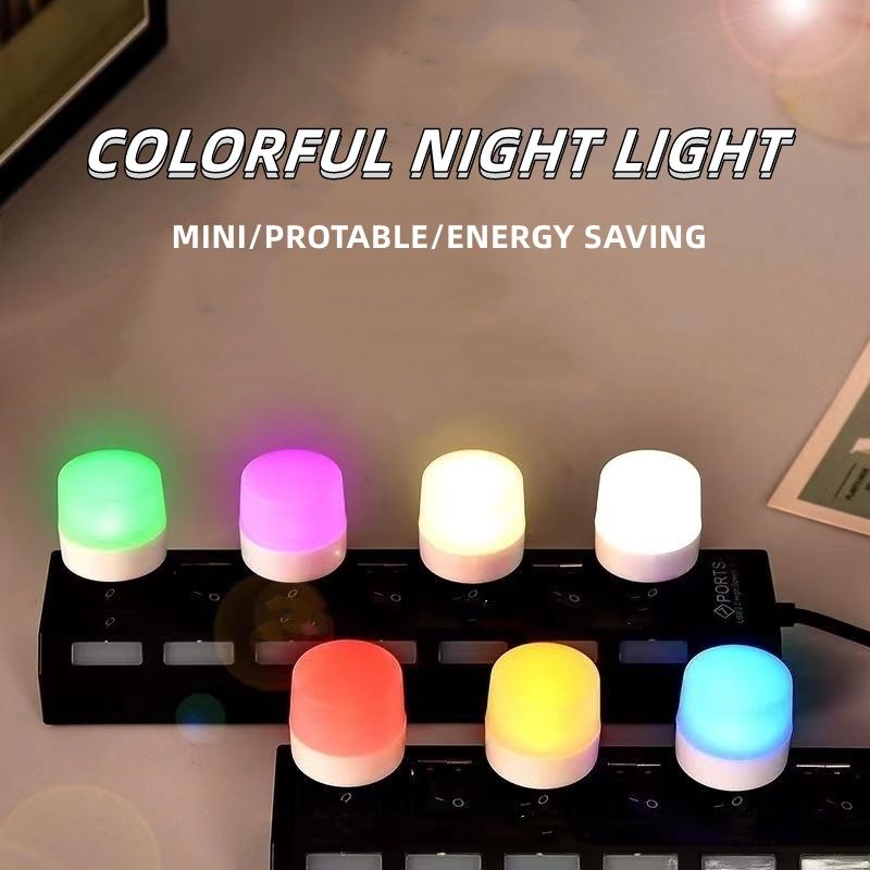 Jual Lampu LED USB Mini Night Light lampu Baca Tidur travel portable ...