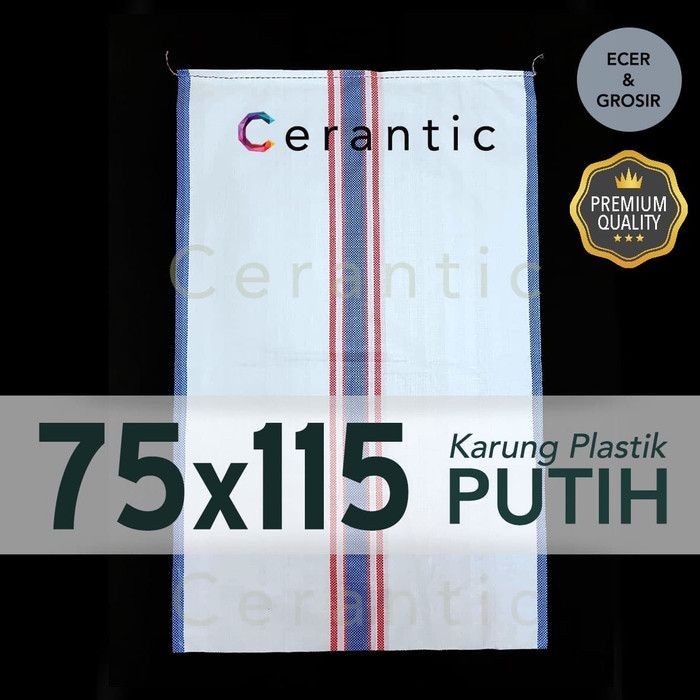 Jual Karung Plastik 75x115 cm Setara Gabah 100 kg ( 500 lembar - 1 bal ...