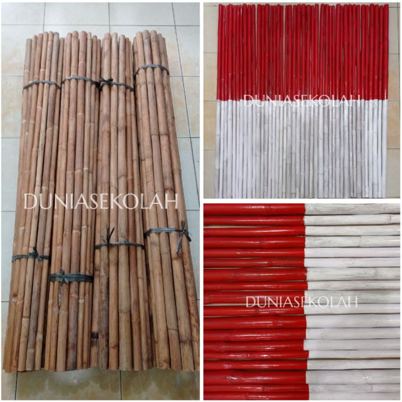 Jual Tongkat Pramuka Bahan Rotan Toya Polos Merah Putih Termurah ...