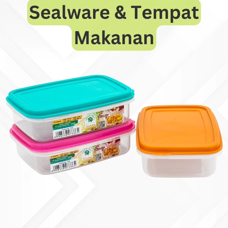 Jual Kotak Roti Fancy Pack Ukuran 200ml - 270ml - 360ml - 460ml - 620ml ...