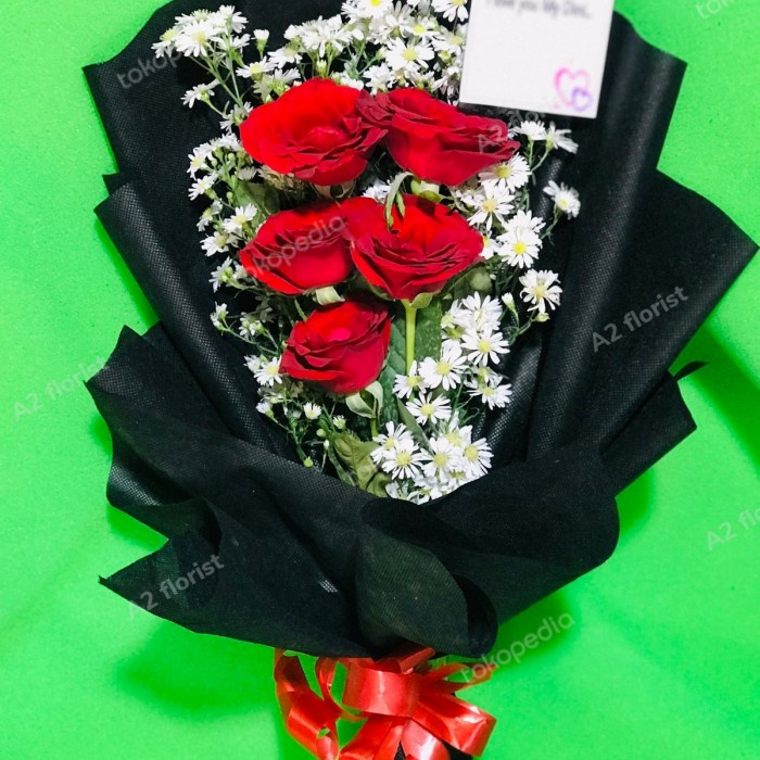 Jual BUCKET BUNGA MAWAR MURAH DI BOGOR/BUCKET WISUDA/ULANG TAHUN ...