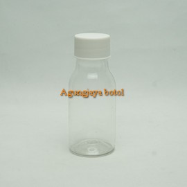 Jual Botol Sirup Obat 60 Ml Natural Pet Tutup Ulir / Botol Plastik ...