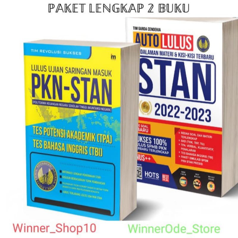 Jual PAKET BUKU SUKSES UJIAN SARINGAN MASUK PKN STAN 2022-2023||ORIGINAL- TERUPDATE | Shopee ...