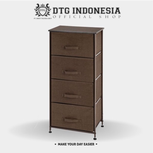Jual DTG - Lemari Sisi Ranjang 4 Susun Minimalis Lemari Laci ...