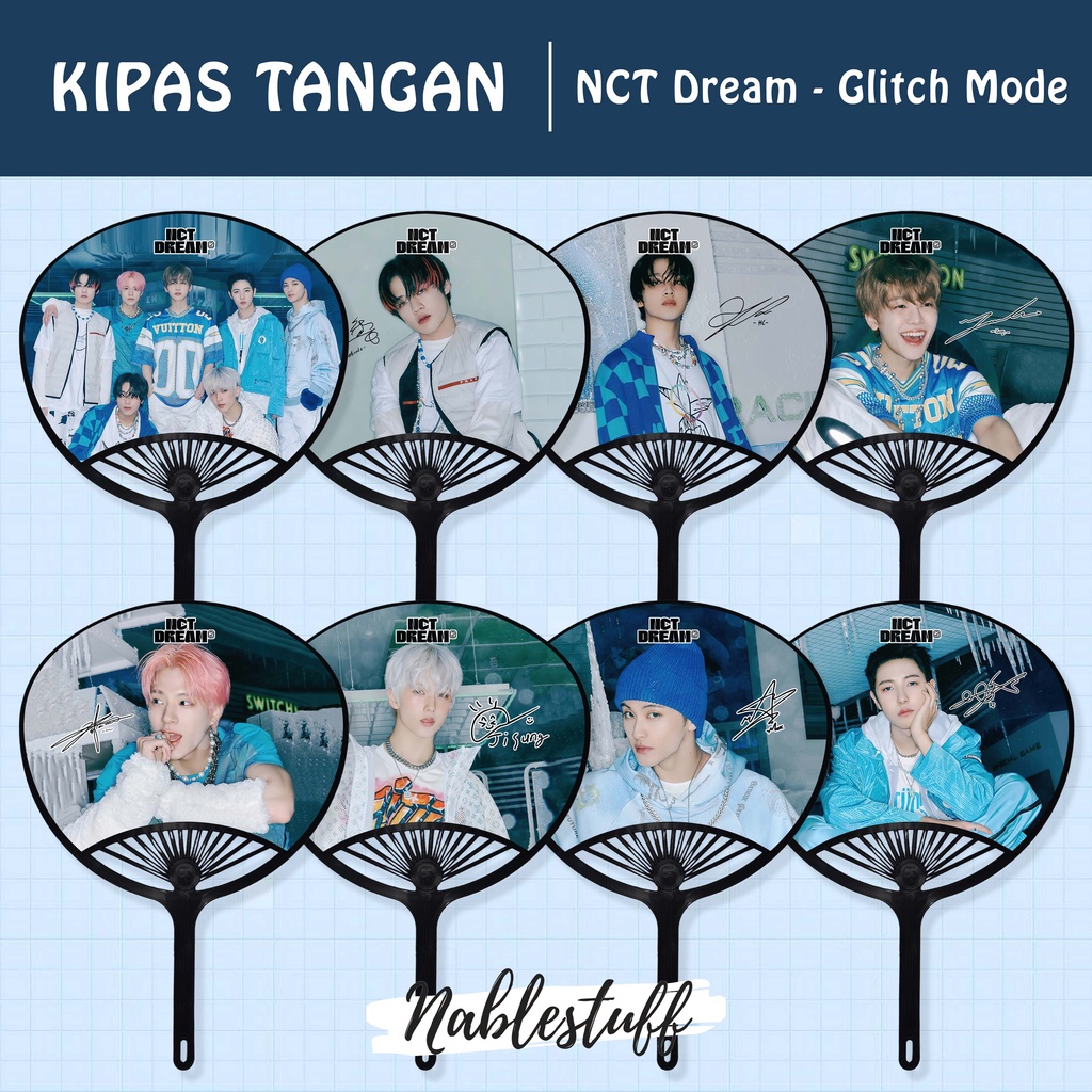 Jual Kipas Tangan NCT Dream - Glitch Mode Ver // Kipas Kerang ...
