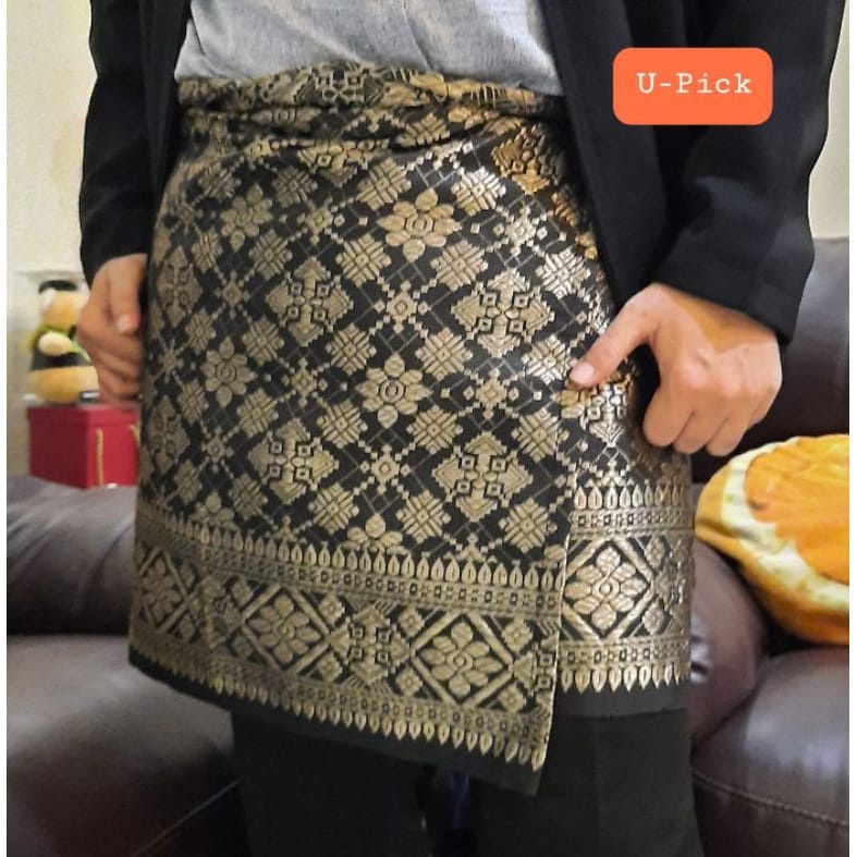 Jual SARUNG SONGKET BAPAK / KAIN SONGKET BAPAK / SONGKET MELAYU ...