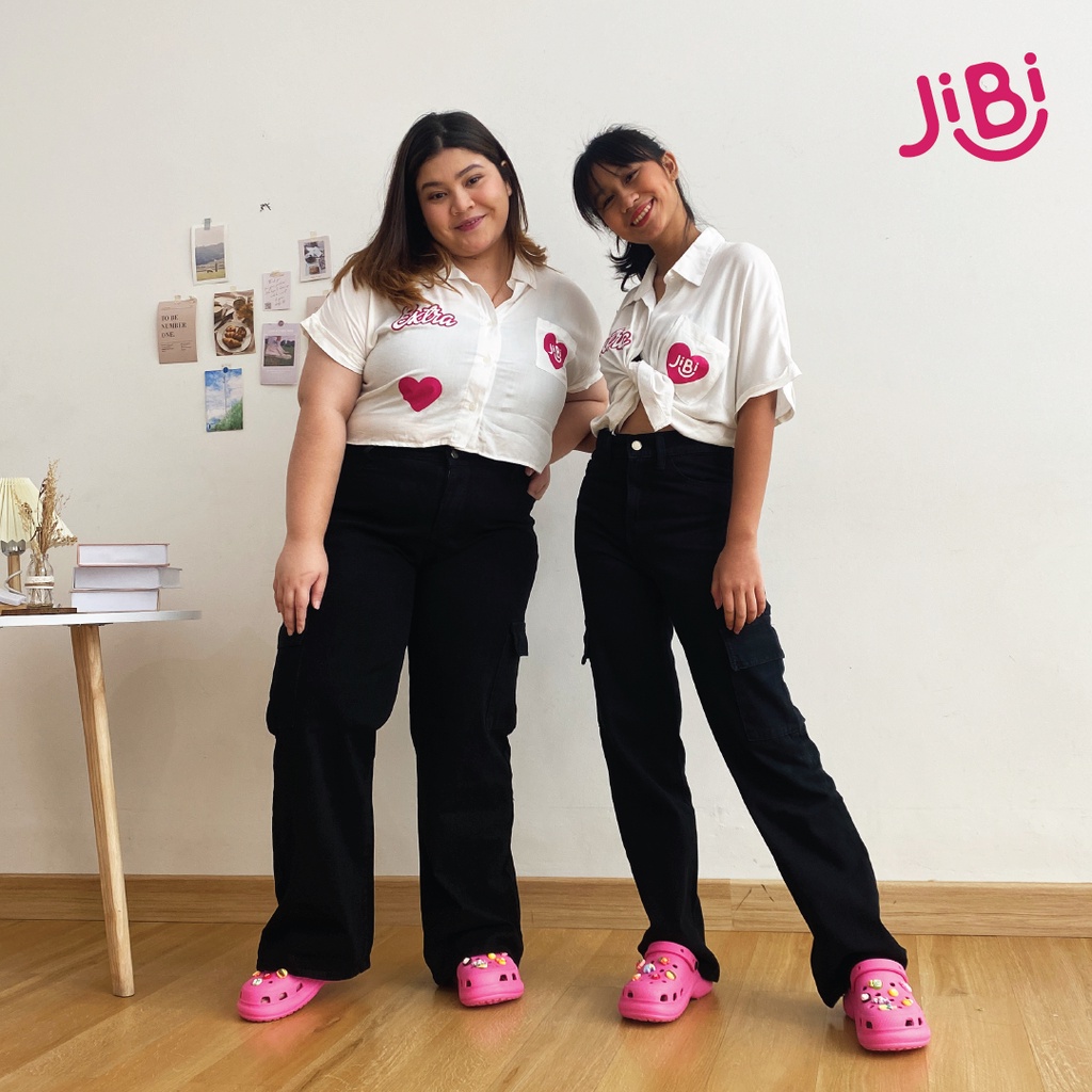 Jual JIBI - Invincible Cargo Jeans - Black - Jeans cargo - Hitam ...