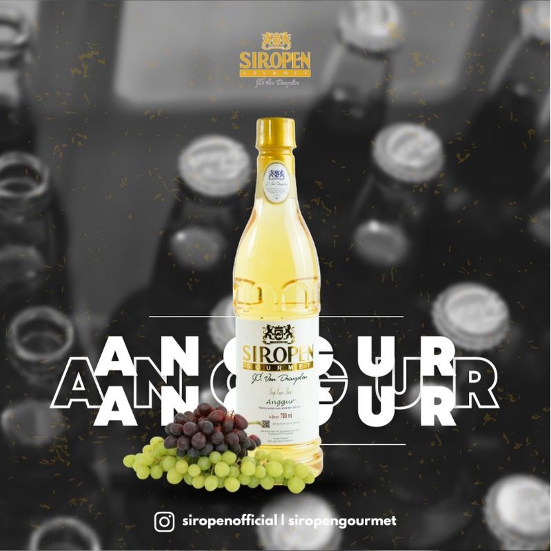 Jual Sirup Anggur Siropen Gourmet 700ml | Shopee Indonesia