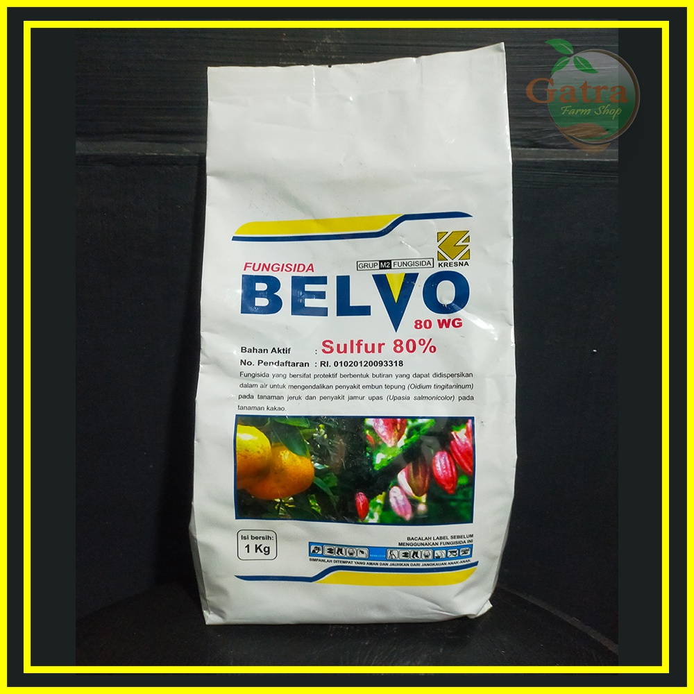Jual Fungisida belvo 80 WP sulfur 80% 1 kg | Shopee Indonesia