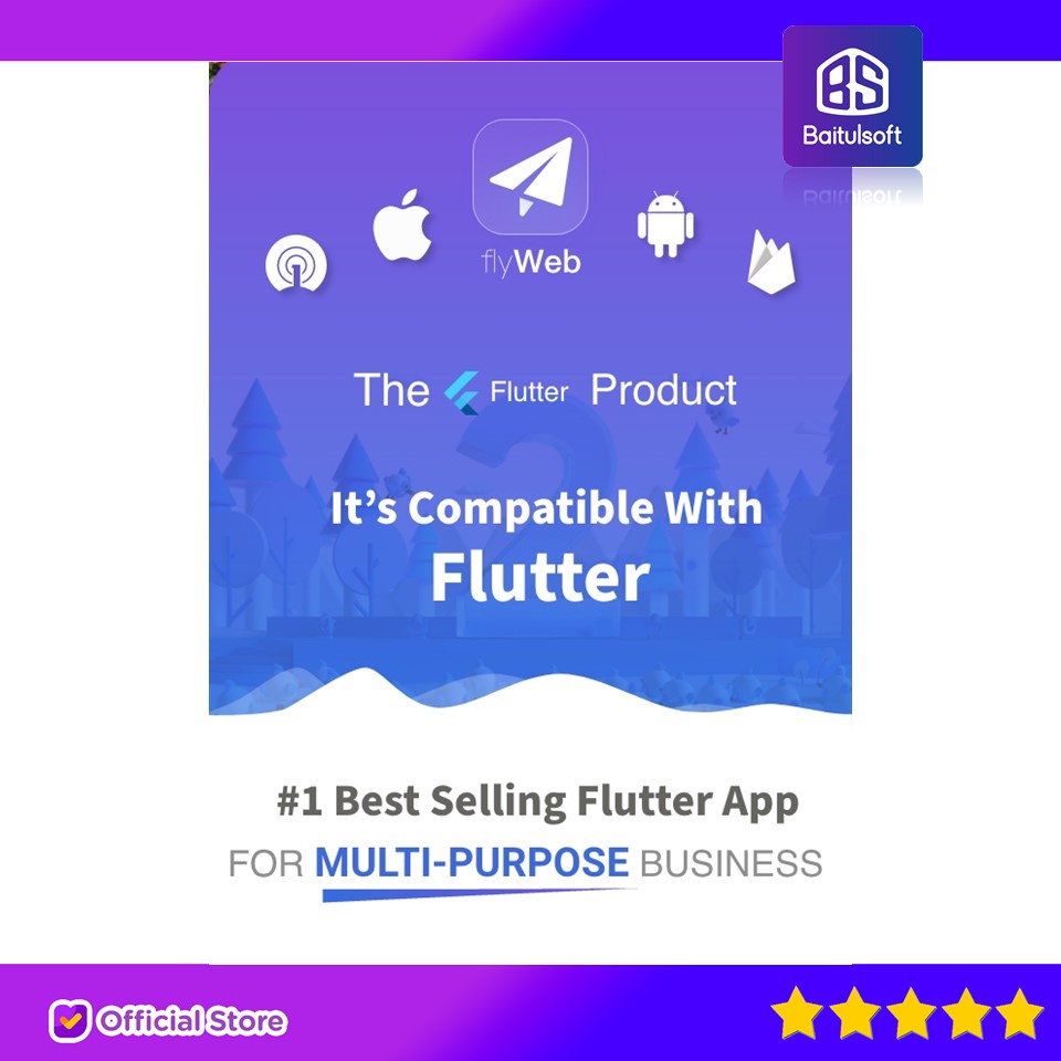 Jual SOURCE CODE APLIKASI FLYWEB FOR WEB TO APP CONVERTOR FLUTTER + ADMIN PANEL | Shopee Indonesia