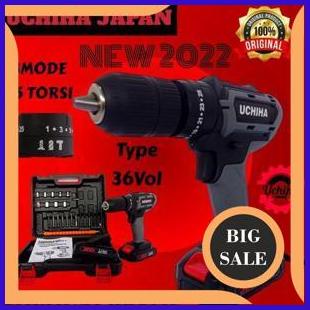 Jual onderdil drill baterai beton besi kayu japan bor impact cordless charger UCHIHA 42vol ...