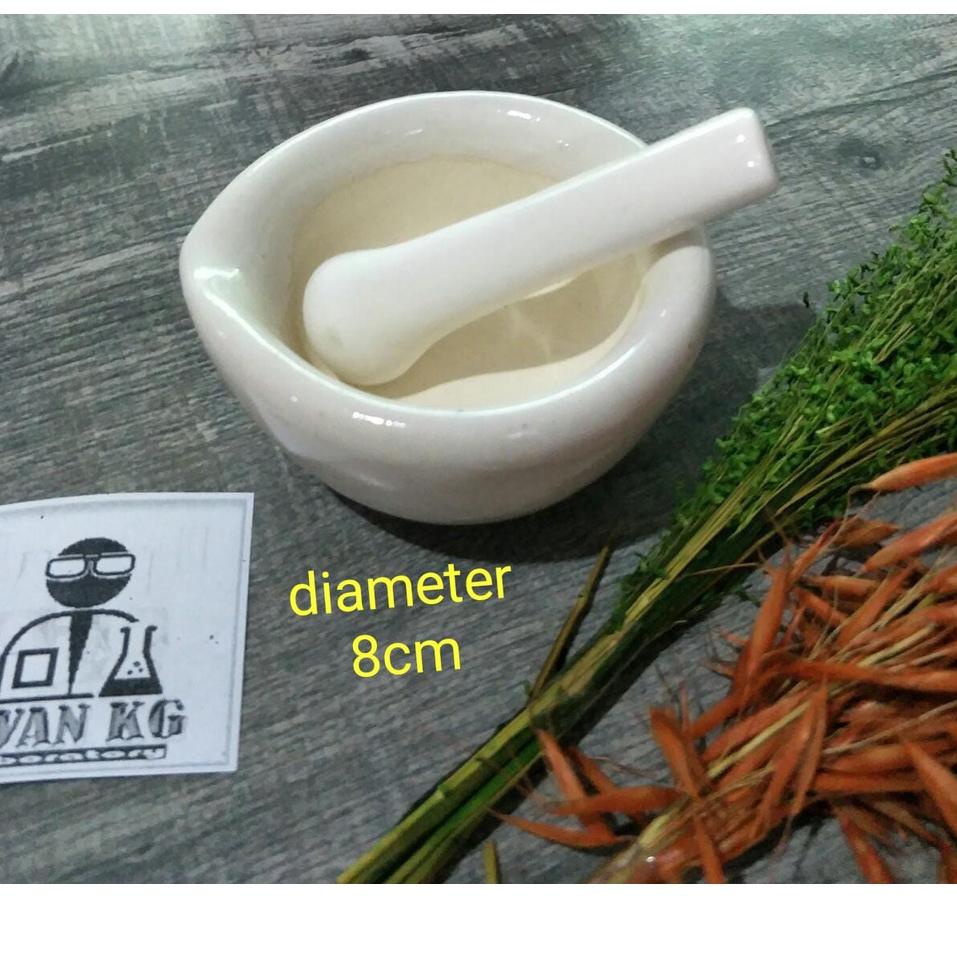 Jual Model baru - mortar alu diameter 8cm porselen lumpang alu mortir ...
