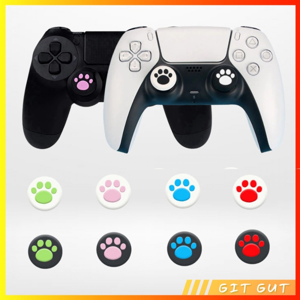 Jual PS4 PS5 Xbox Analog Thumb Grip Cat Paw - Controller Stick Cap ...