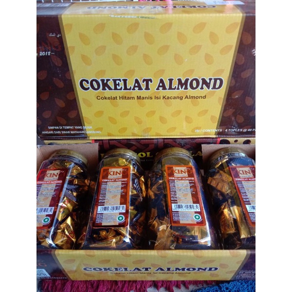 Jual coklat almond toples dus | Shopee Indonesia