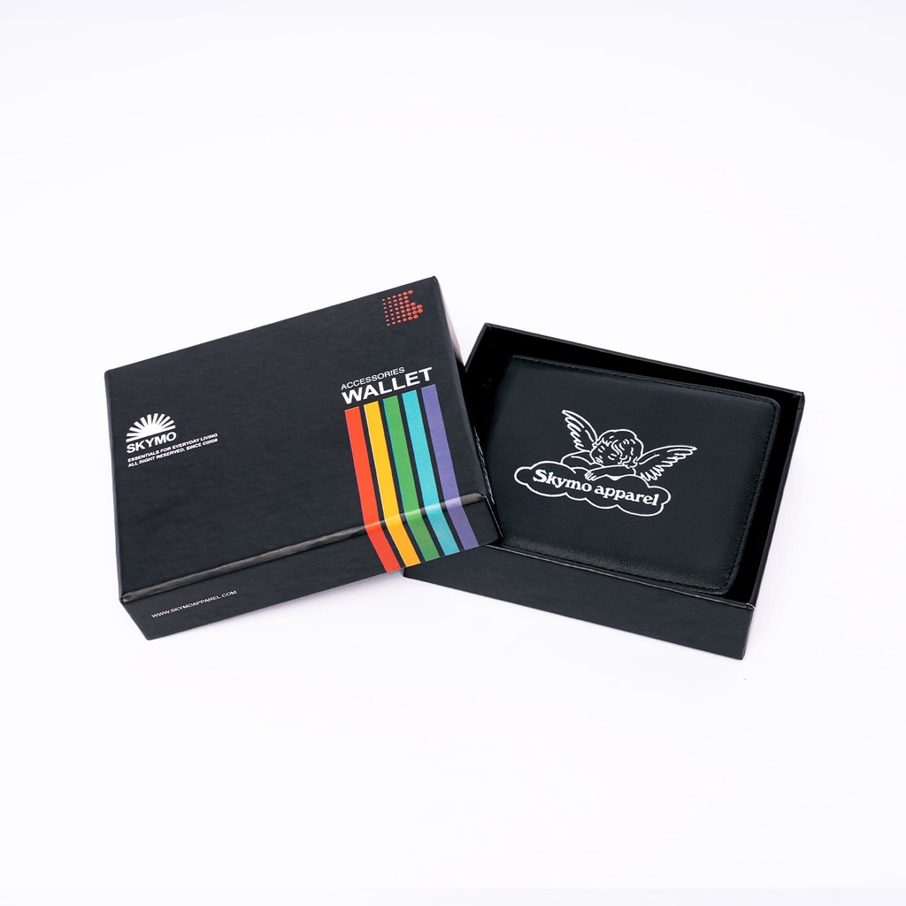 Jual Skymo Apparel Wallet Angel Black | Shopee Indonesia