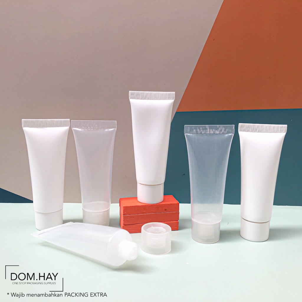 Jual 15ml Botol Tube Fliptop Plastik Packaging Skin Care Kosmetik ...