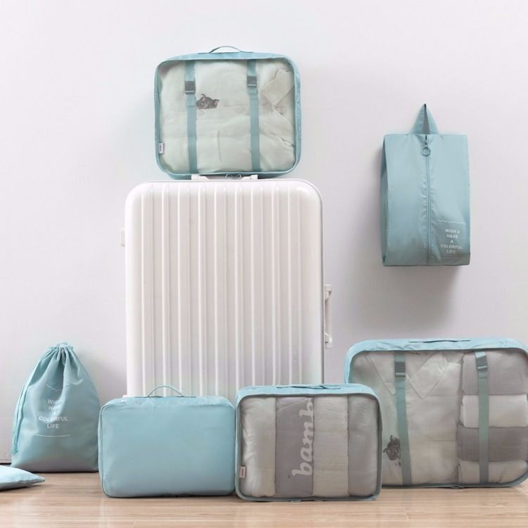 Jual 7 in 1 Tas Travel Organizer Storage Bag Luggage Bag Tas Dalam ...