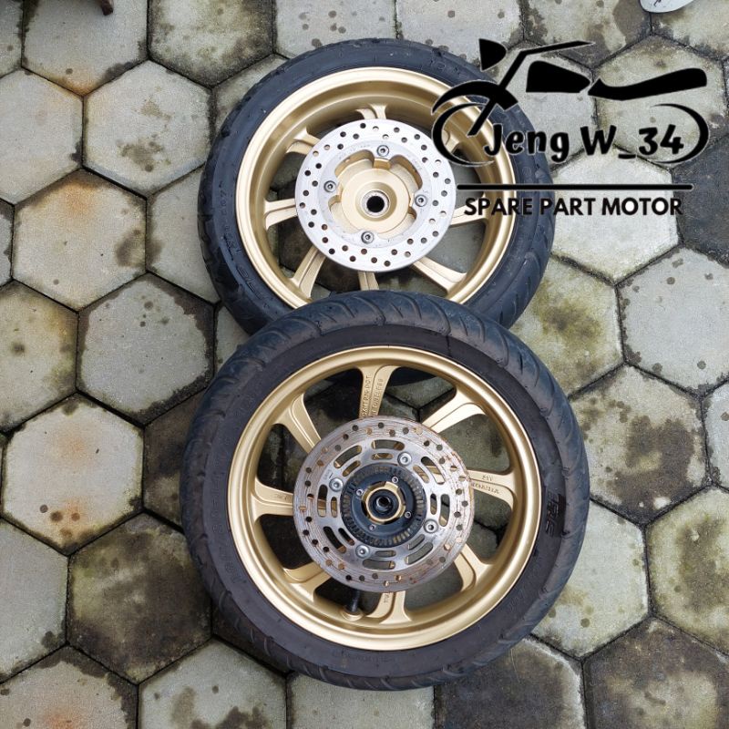 Jual VELG RODA BAN RACING FULLSET PCX 150 ORIGINAL | Shopee Indonesia