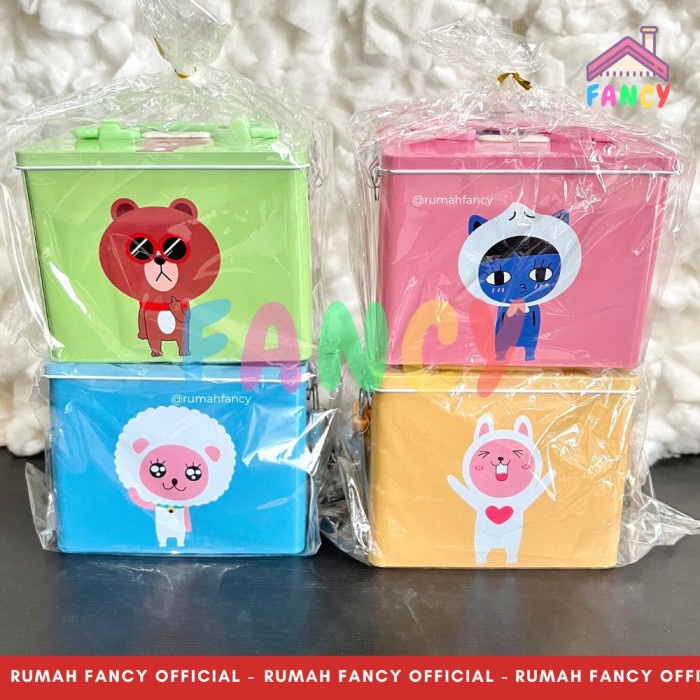 Jual [FREE BUBBLE & DUS] Coin Box Celengan DME 064 Piggy Bank Kunci ...
