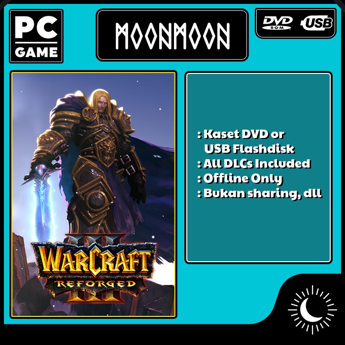 Jual Warcraft III Reforged & 250+ Custom Maps (2020) Full DLCs Game PC ...