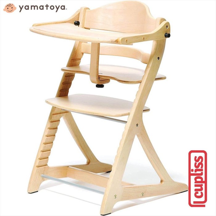 Jual YAMATOYA SUKUSUKU PLUS TABLE CHAIR NATURAL KURSI MAKAN ANAK | Shopee Indonesia