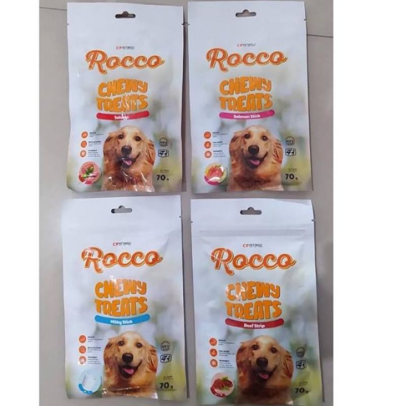 Jual Snack Anjing ROCCO Chewy Treats 70g | Shopee Indonesia