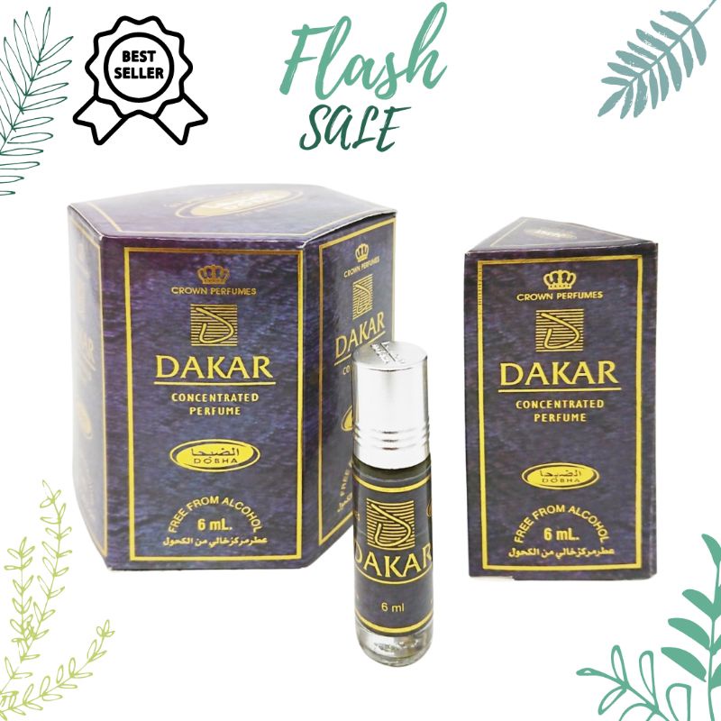 Jual Minak Wangi Dakar/Parfum Dakar Dobha Roll On 6ml/Minyak Wangi ...