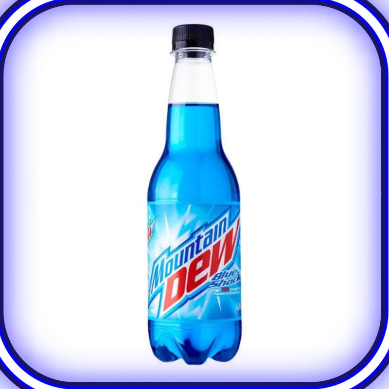 Jual Mountain Dew Blue Shock Raspberry 400ml Soft Drink | Shopee Indonesia