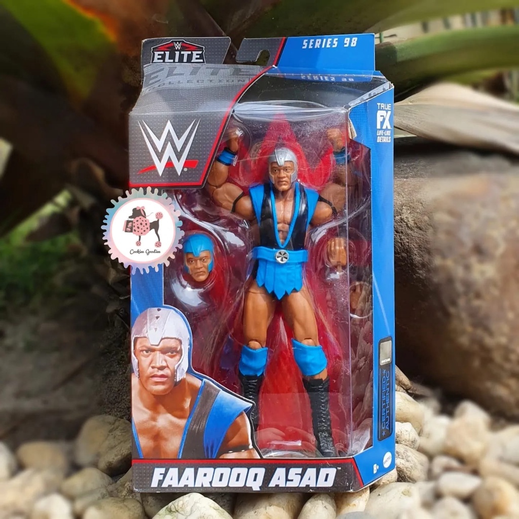 Jual WWE Elite Collection Series 98 Faarooq Asad | Shopee Indonesia
