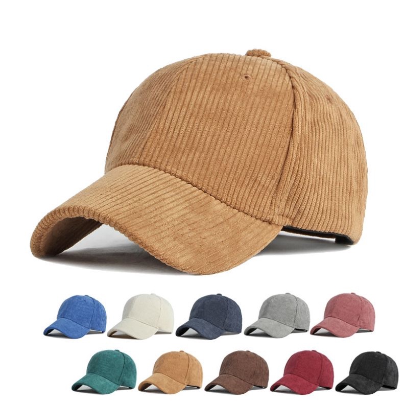 Jual Topi Baseball Cap Unisex Topi CORDUROY Adjustable TP020 | Shopee ...