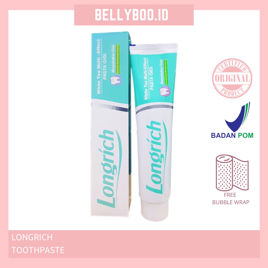 Jual Longrich ToothPaste 200gr / Pasta Gigi Odol Longrich Tanpa ...