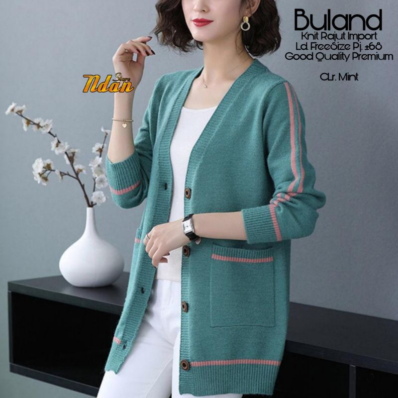 Jual Jaket Cardigan Cardi Outer Jacket Knit Rajut Import Jumbo Oversize Halus Tebal Kekinian ...