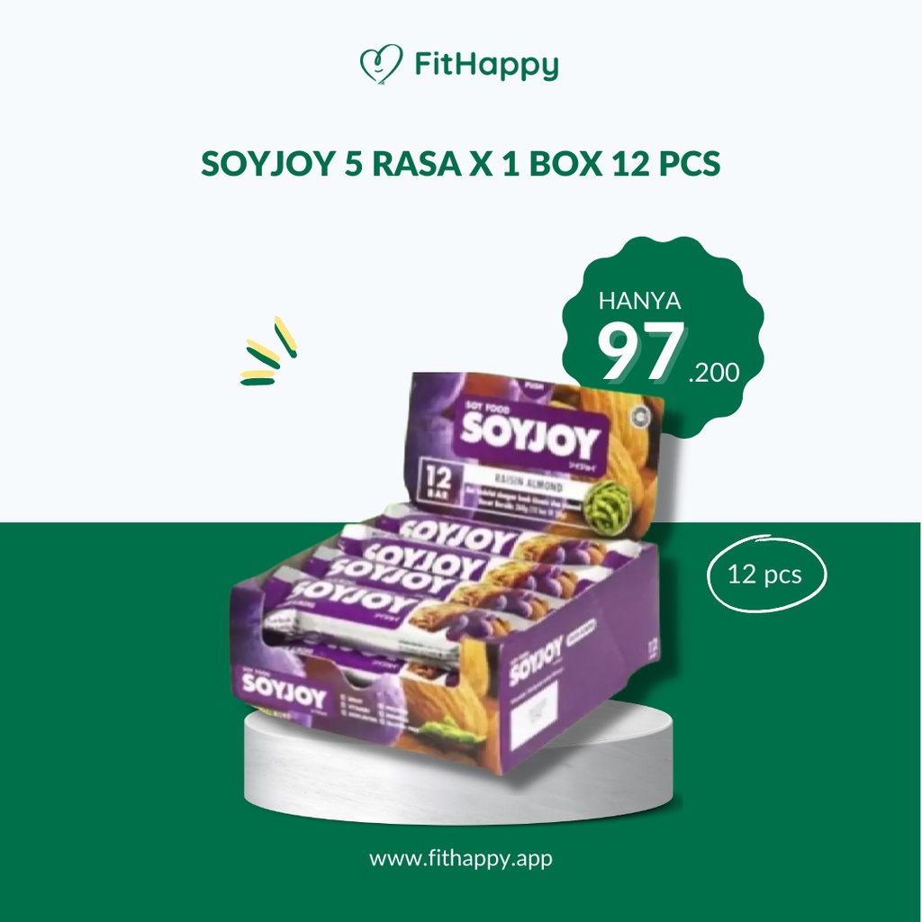 Jual Soyjoy 5 Varian Rasa X 1 Box isi 12 pcs | Shopee Indonesia