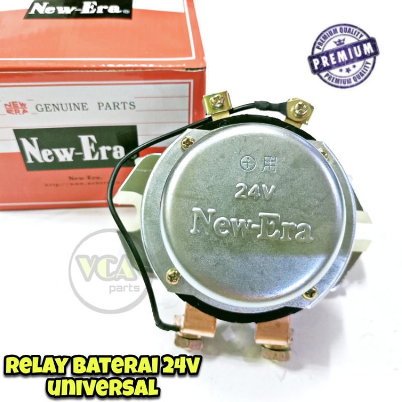 Jual RELAY BATERAI 24VOLT UNIVERSAL BR 262 NEW ERA | Shopee Indonesia