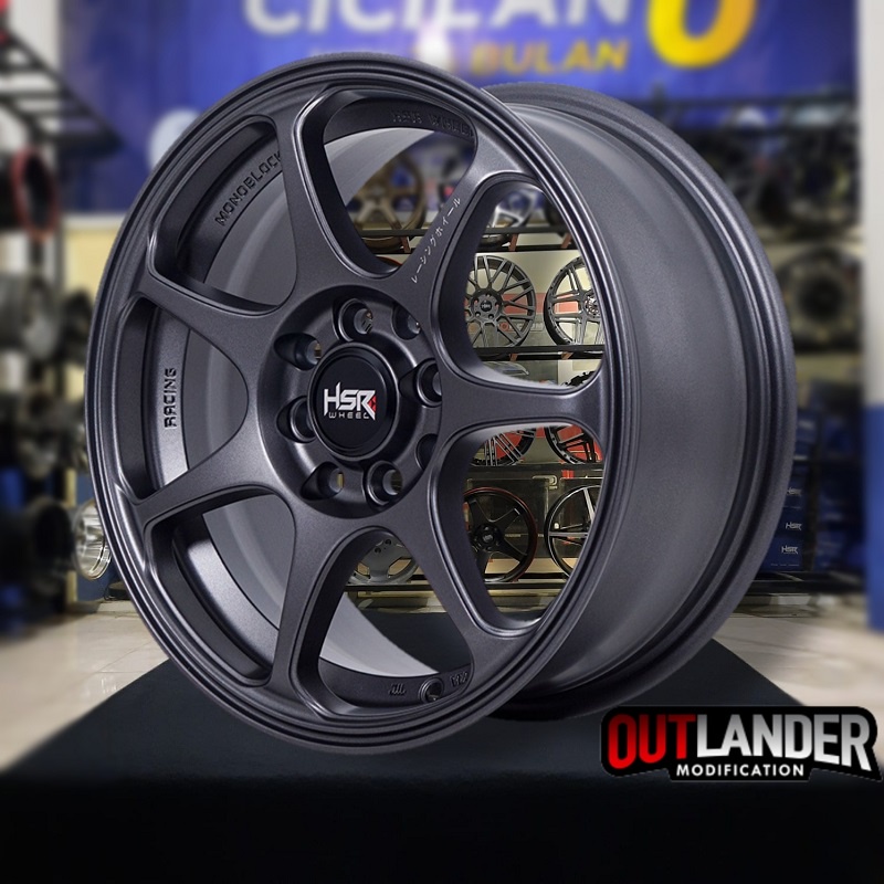 Jual Velg Mobil Ring 15 HSR Sebunsuta R15 Pelek Racing Mobilio Satya Nova Carry Livina | Shopee ...