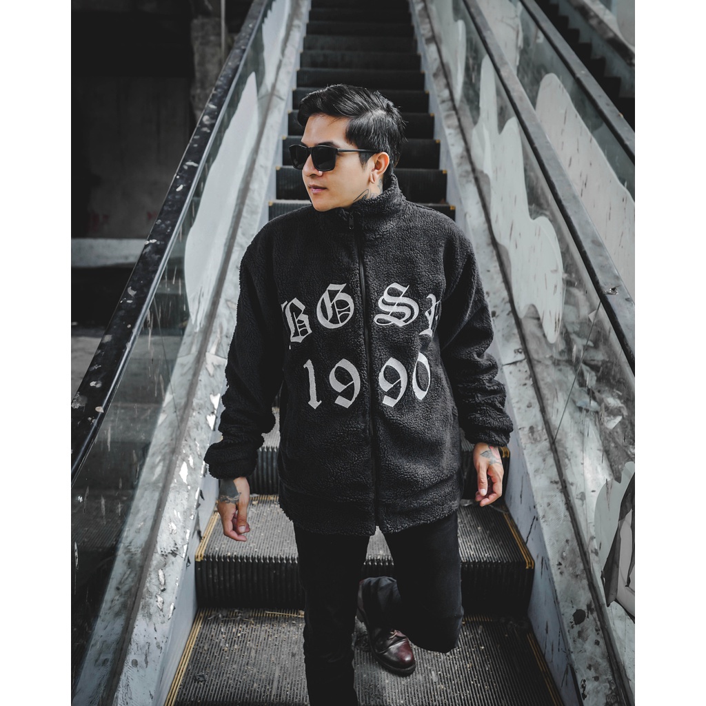 Jual Jaket Sherva ZX - 1990 BGSR - Sherpa Bulu Winbreakers Tebal Adem ...