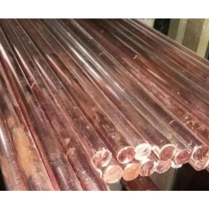 Jual Stik Rod 3/4" Full 19Mm 4 Meter Batang Tembaga Stick Ground Copper ...