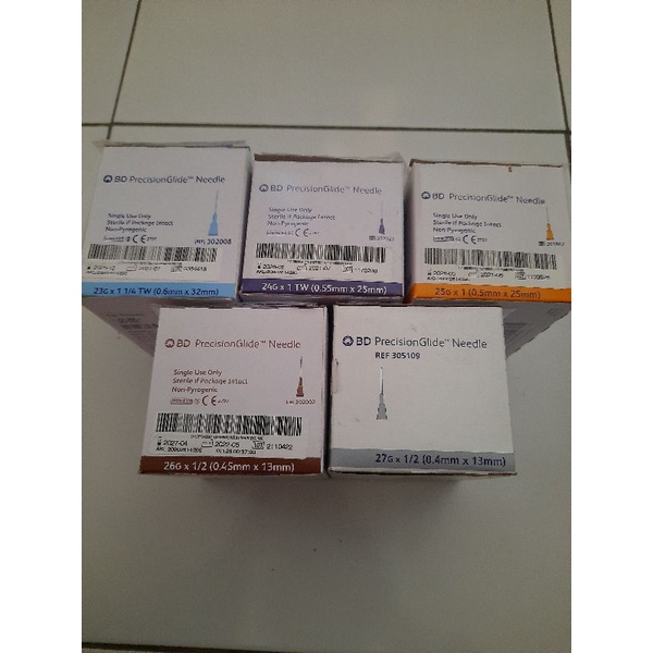 Jual Needle BD 23g, 24g, 25g, 26g, 27g / Jarum BD | Shopee Indonesia
